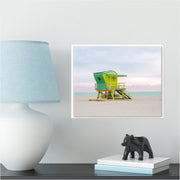 Green #6 Miami Beach Lifeguard Stand Art Deco – Catch A Star Fine Art