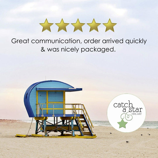 Blue #2 Lifeguard Stand Miami Beach – Catch A Star Fine Art