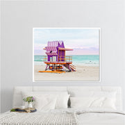 Miami Beach Lifeguard Stand Print Set – Catch A Star Fine Art