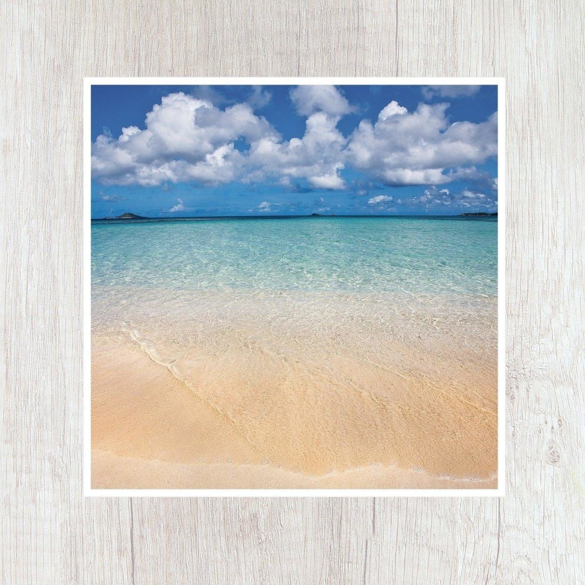 5x5 Island Beach Print – Catch A Star Fine Art